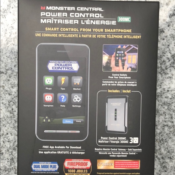 monster control | Other | Monster Central Power Control 30mc | Poshmark